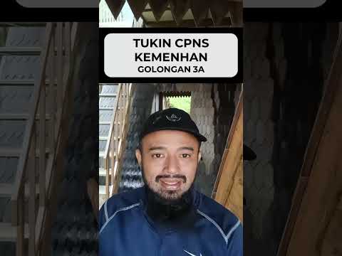 Tukin CPNS Golongan 3A Kemenhan #shorts
