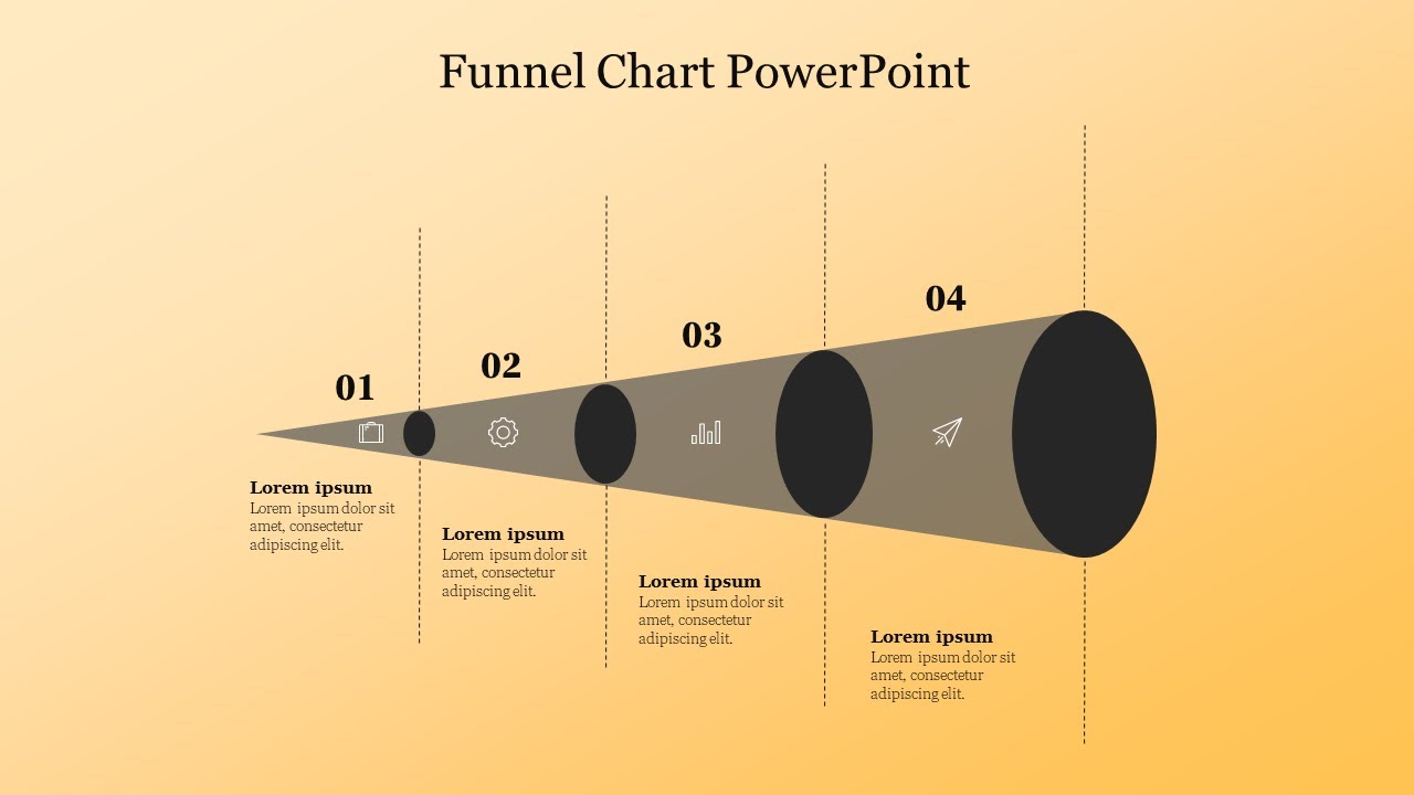 How To Make A Simple  Funnel Chart PowerPoint