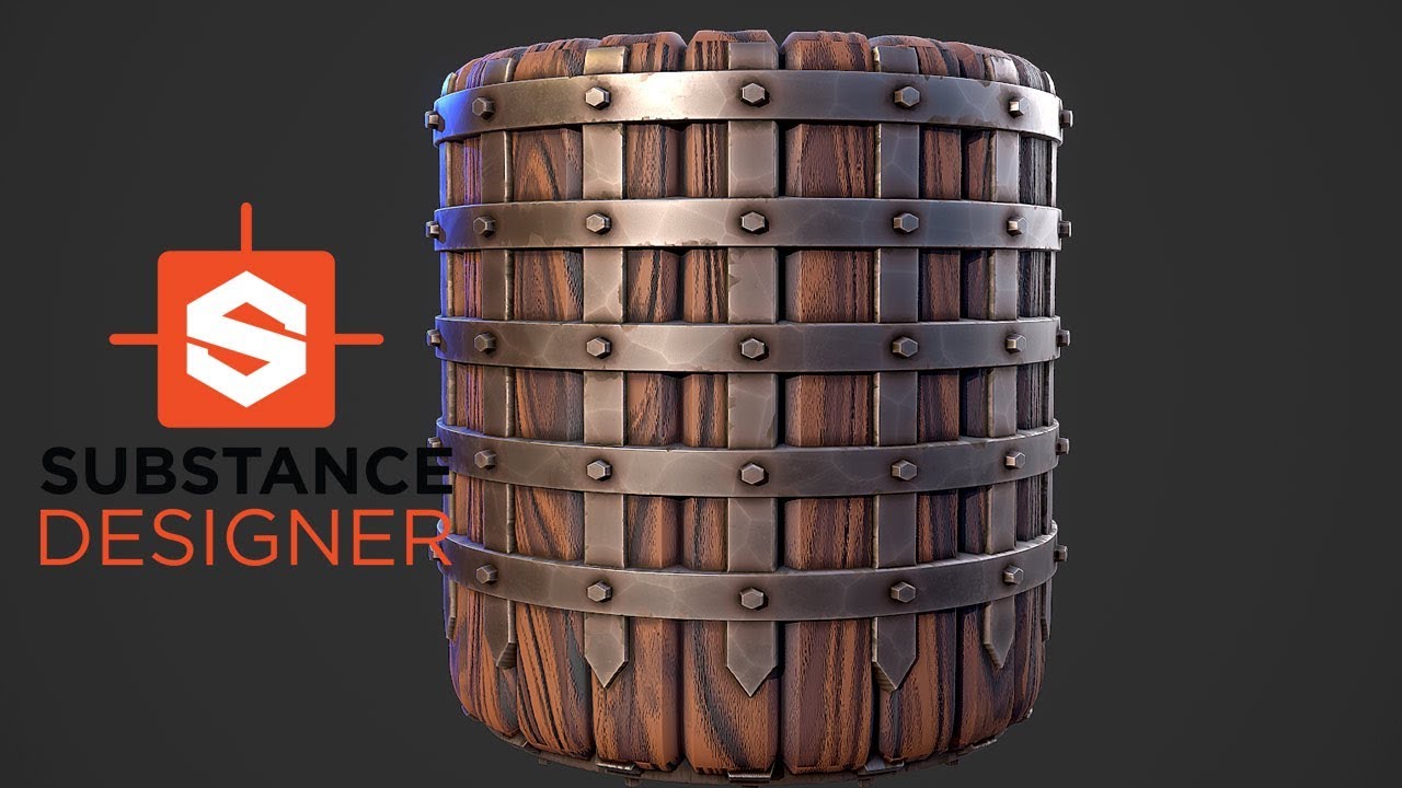 Substance Designer - Stylized Castle Wall