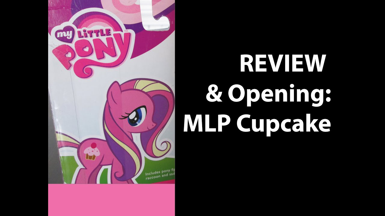 MLP Cupcake Figure Review and Opening!