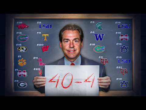 The Time Alabama Faced A Schedule Built to Destroy Them