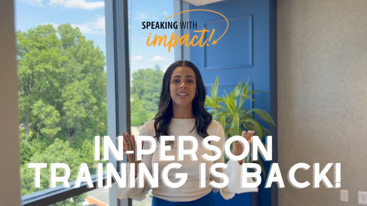 In-Person Training is Back!