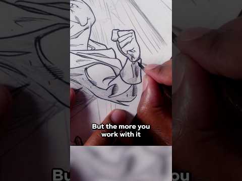 How Professional Comic Inkers Work