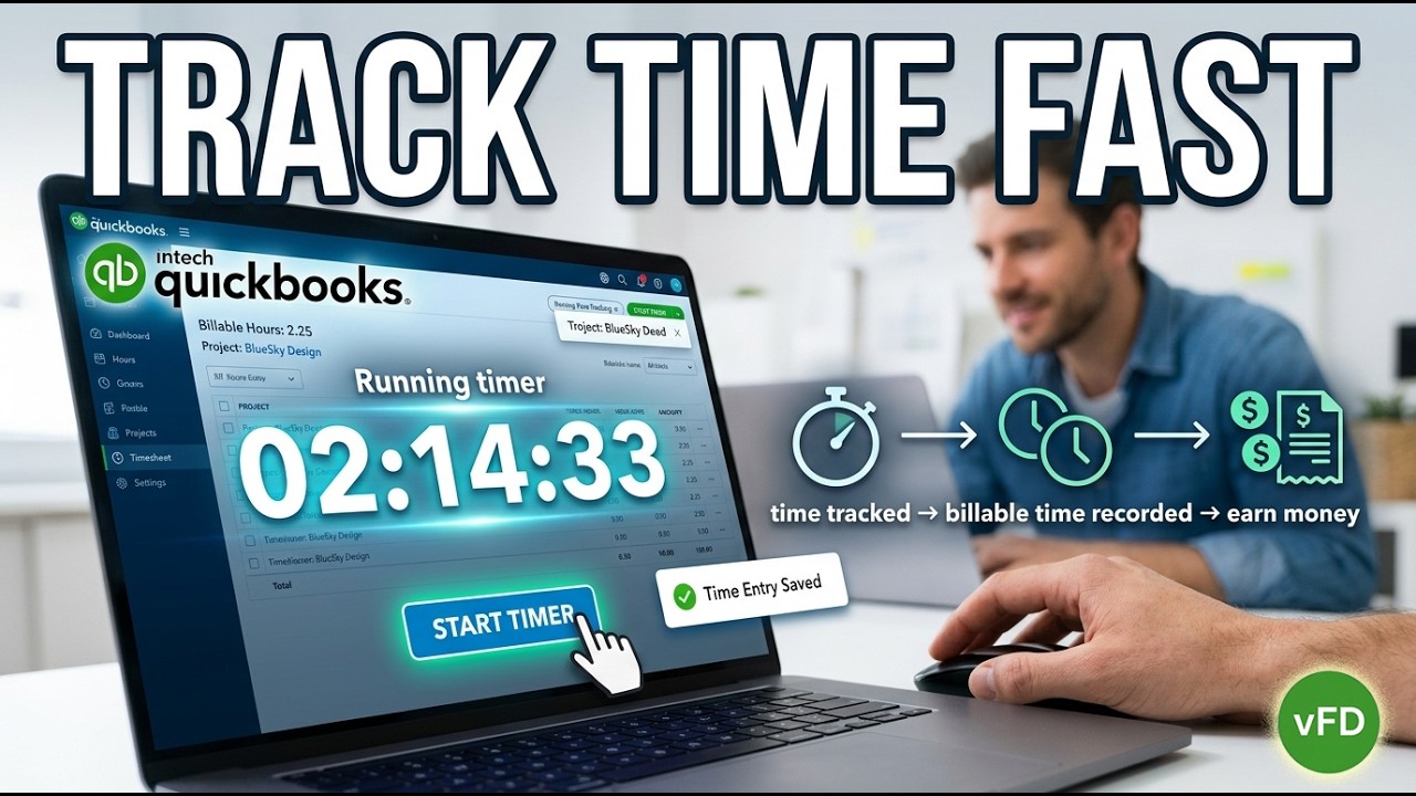 Use QuickBooks Time Tracking [Fast-Track]