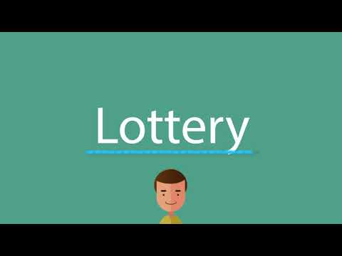 How to say Lottery