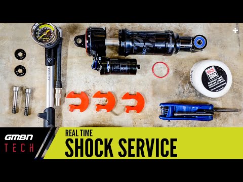 Servicing A Mountain Bike Air Shock In Real Time | Basic Suspension Service