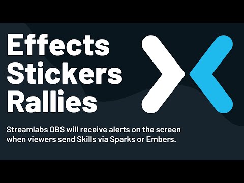 Streamlabs Now Supports Mixer Alerts for Effects, Stickers, and Rallies