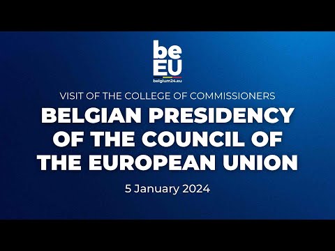 #EU2024BE | Visit of the College of Commissioners