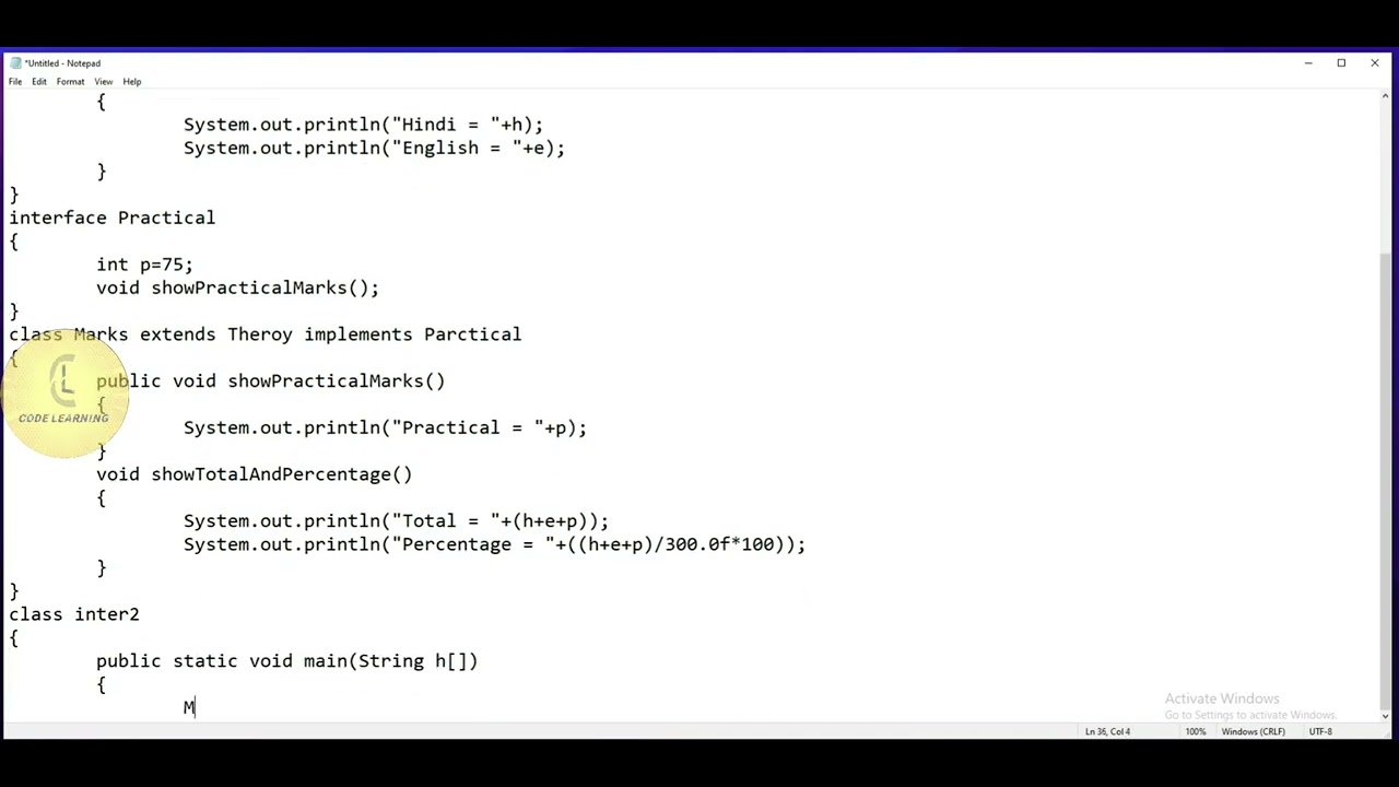 Java | interface #2 | CodeLearning