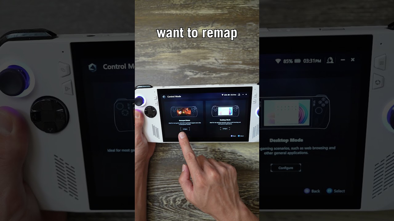 Set Keybinds like a PRO 🎮 | ROG Ally Tips #shorts #rogally