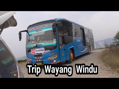 Ngoyod Bus DAMRI Trip Wayang Windu Pangalengan Kebun Teh