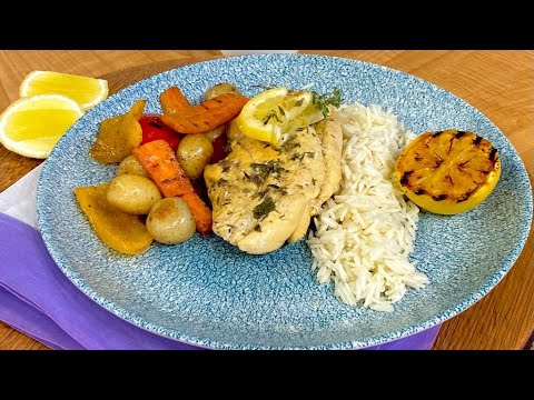 POLLO EMPAPELADO AL LIMÓN