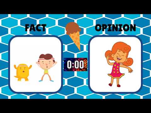 Fact or Opinion Fitness - A brain AWAKE activity