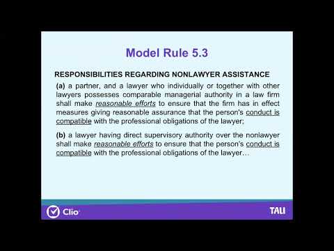 Technology Ethics for Attorneys