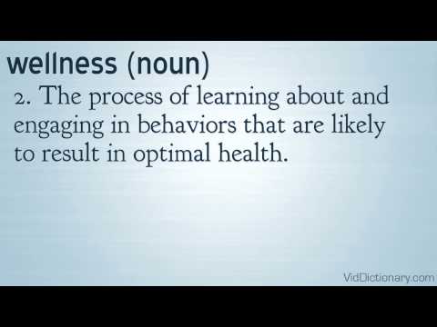 wellness - definition