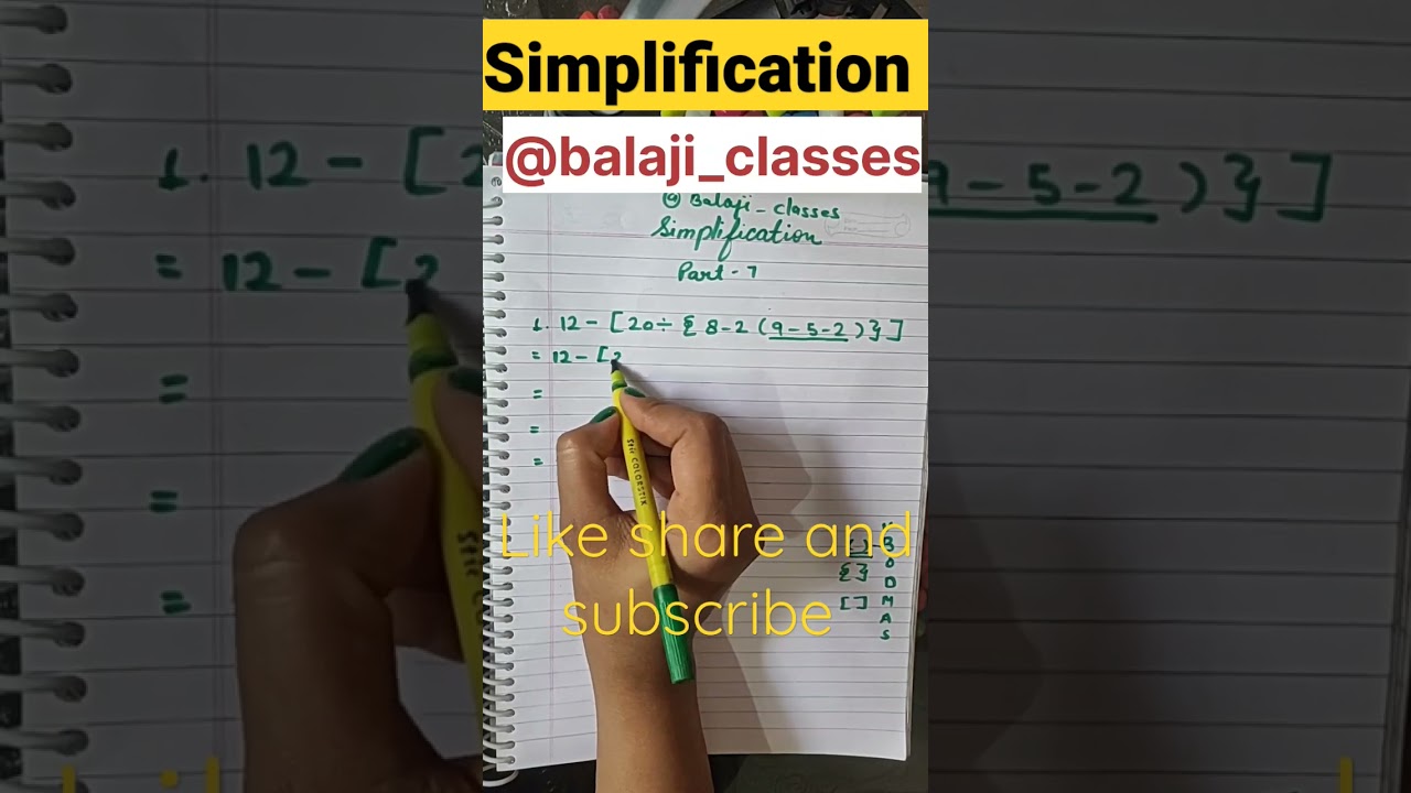 simplify simplification class -5 #rsagrawalmaths #shorts #short #youtube #trending  #youtubeshorts