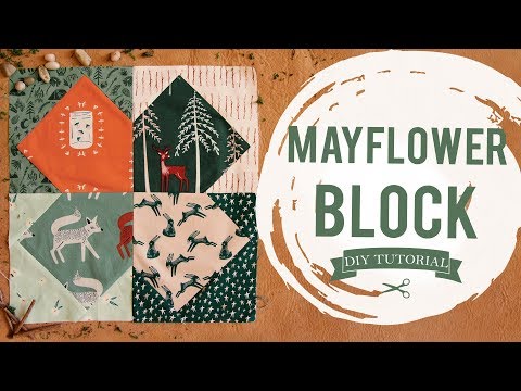 Sewing Tutorial- How to make a Mayflower Quilt Block – Art Gallery ...