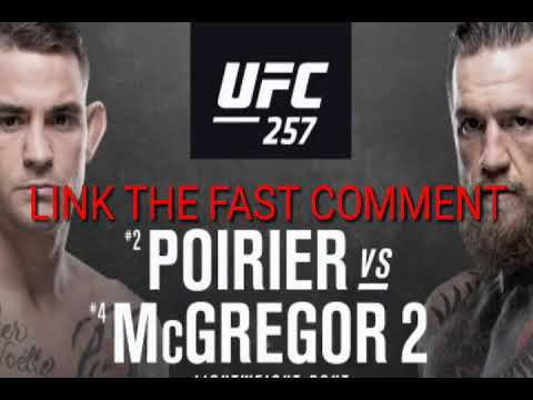 How To Watch UFC 257 Live on Reddit | Conor McGregor vs Dustin Poirier 2 live on pay-per-view