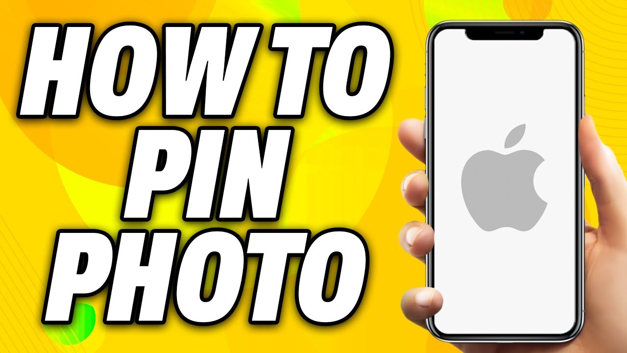 How To Pin Photo on iPhone - Quick Fix