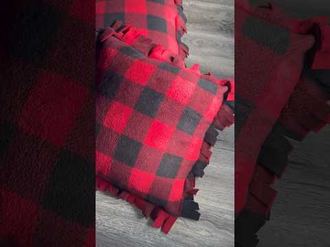 NEW Tutorial on TheCraftyGemini channel! Check it out! #fleecepillow #craftygemini