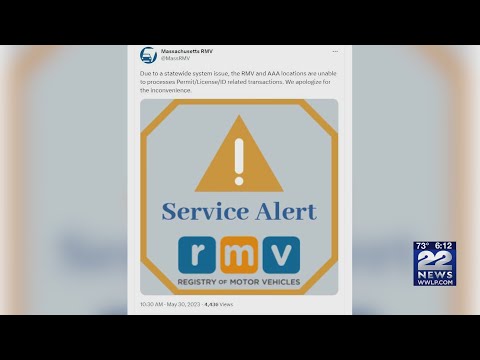 Mass. RMV resolve issue with processing ID transactions