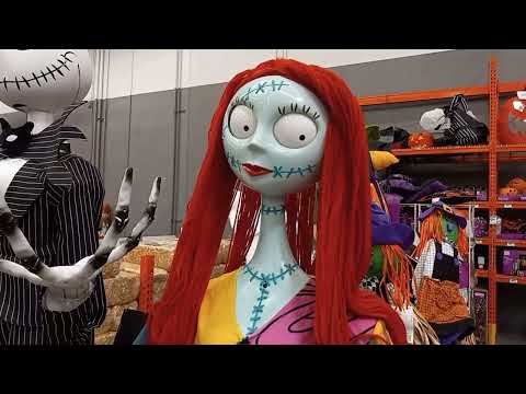 Animated Jack and Sally - Sally's Song - Nightmare Before Christmas -Halloween
