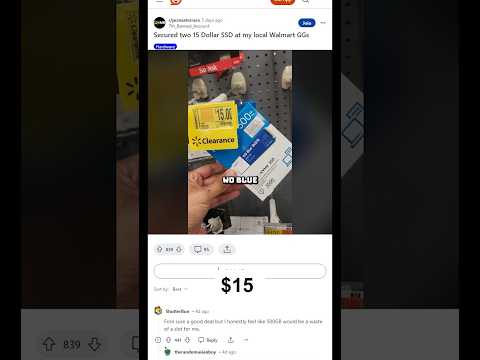 PC Builders, Go to Walmart RIGHT NOW 🚨