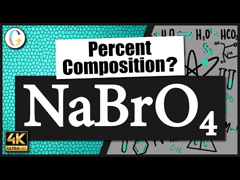 How to find the percent composition of NaBrO4 (Sodium Perbromate)