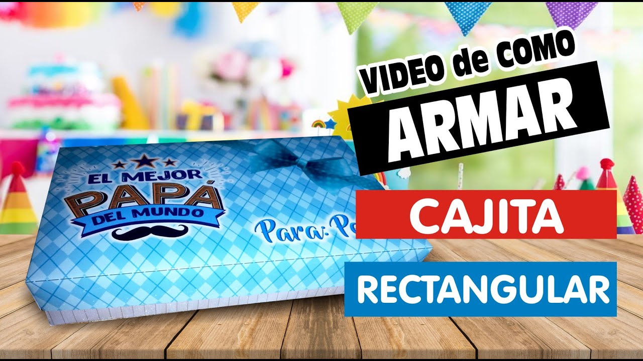 Como Armar Cajita RECTANGULAR