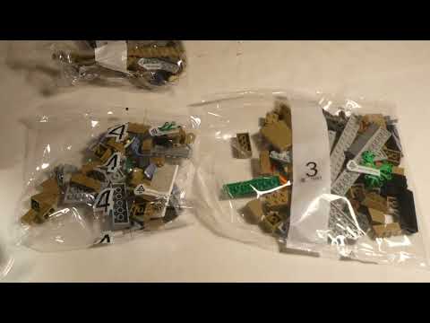 Unboxing Lego Star Wars Yarin 4 Rebel Base SET 75365