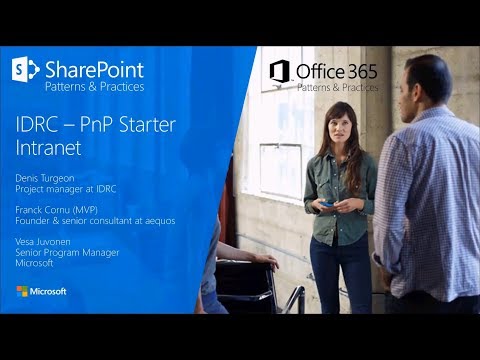 SharePoint PnP Partner Story - aequos - Building SharePoint Online Intranet for IDRC
