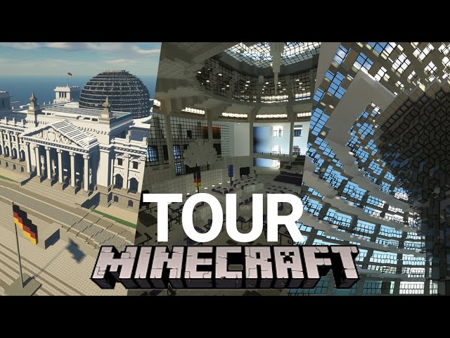 Reichstag - Full Interior 1:1.5 Minecraft Map