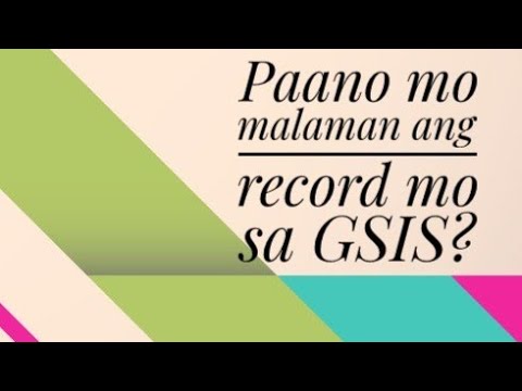 Paano mo malaman ang record mo sa GSIS including your Loans and Service Record. using GSIS apps.