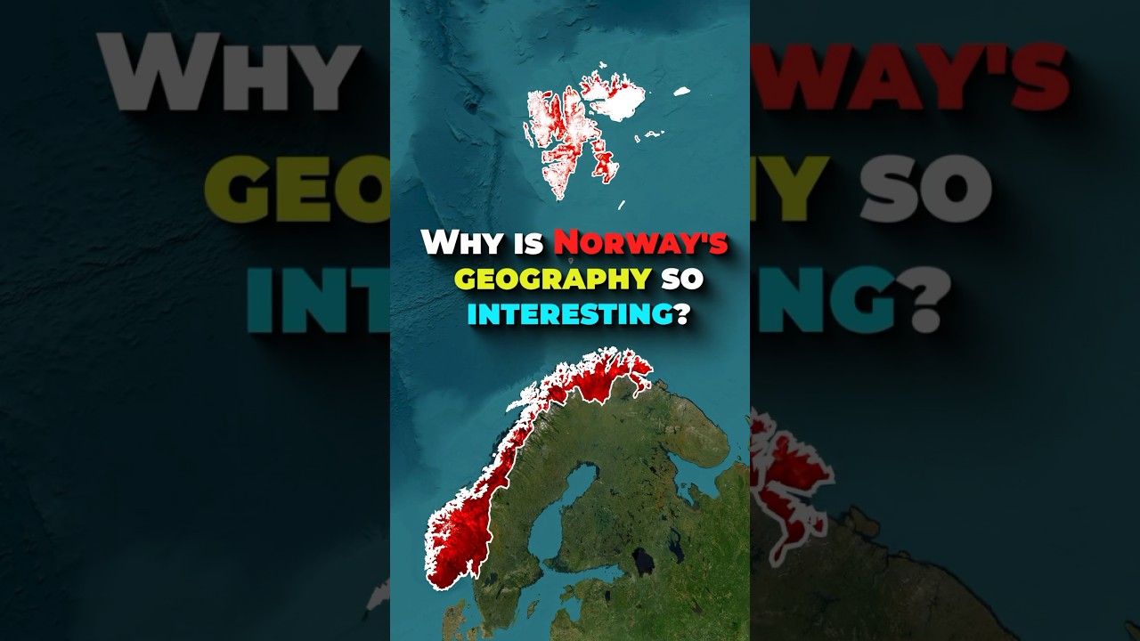 Why Is Norway's Geography So Interesting? #travel #geography #worldatlas #norway