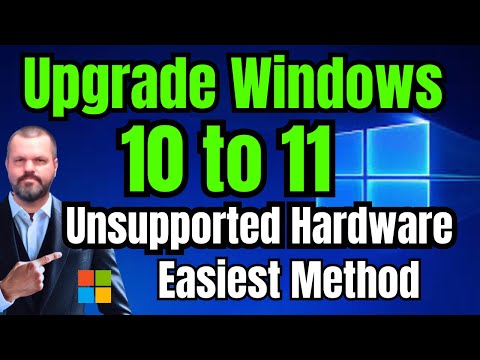 Upgrade Windows 10 to 11 Unsuported Hardware. Easy Method