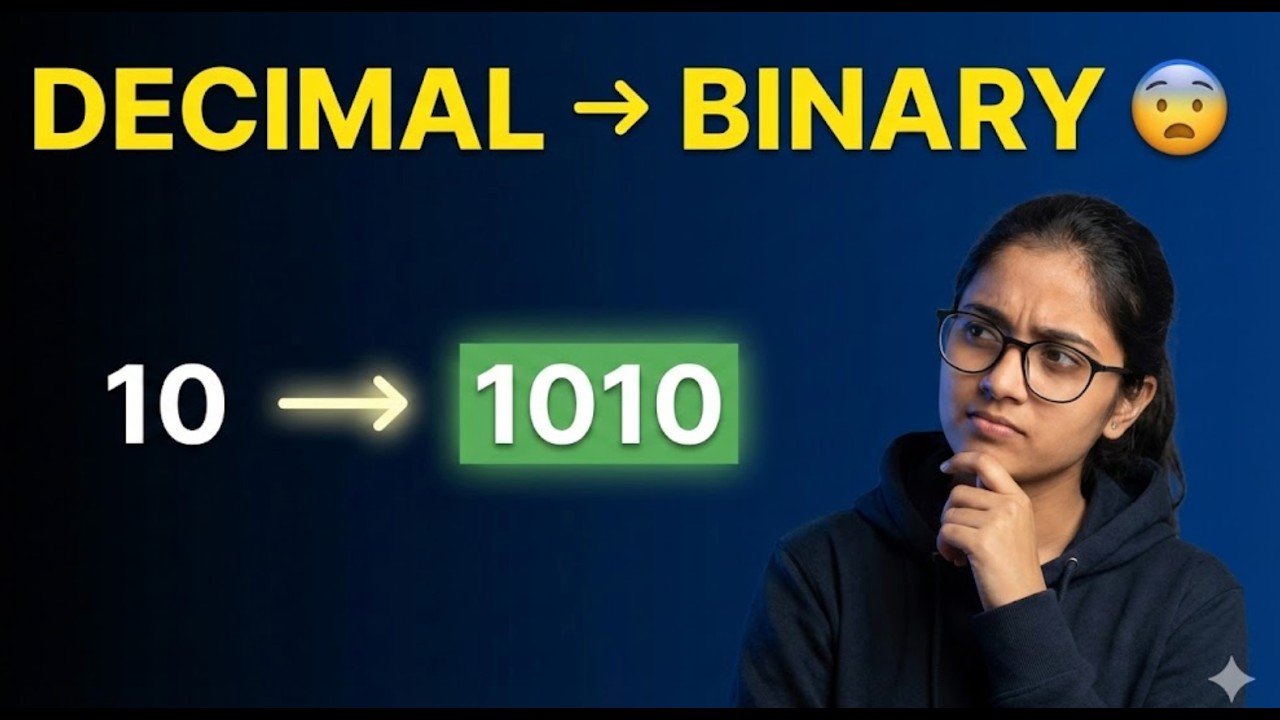 Day 42 | Decimal to Binary – Simple Logic Asked in Interviews #coding #interview #python