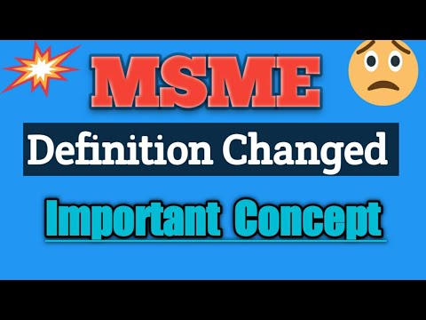 MSME New Defination // 2021 // MSME In India // Small Business // Business Studies // Class-11 //