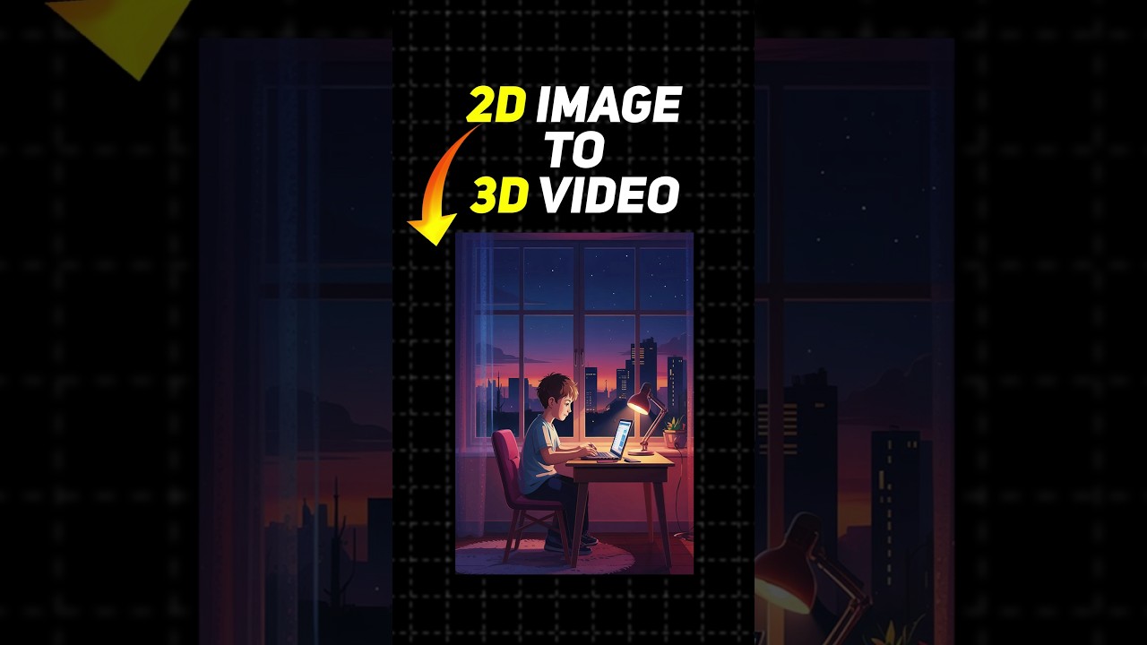 Convert any 2D image into a stunning 3D motion video in just minutes! 🚀✨
