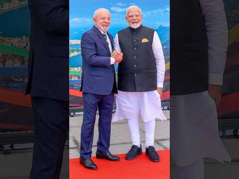 PM Modi arrives for G20 Summit in Rio De Janeiro| #shorts