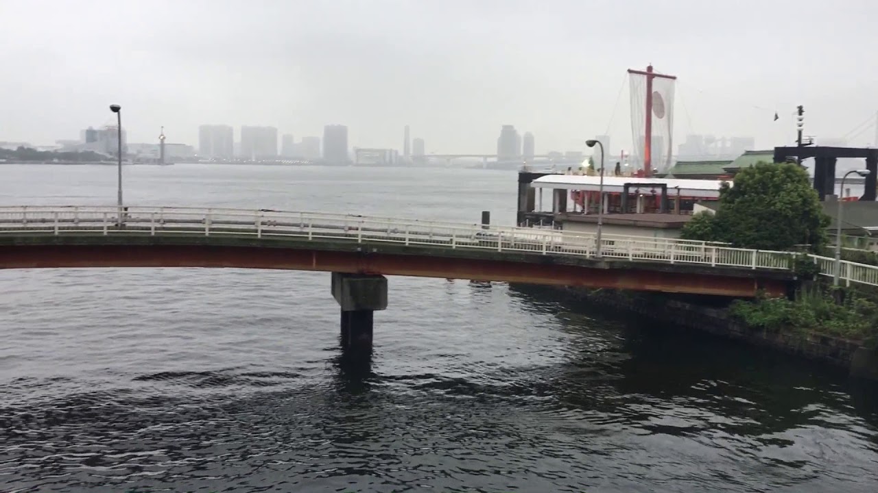 Clean River Side of Tokyo-Japan