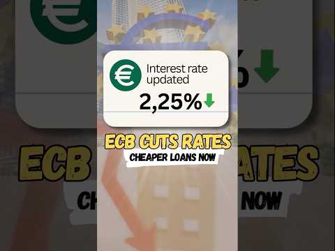 Why is the ECB cutting rates again?