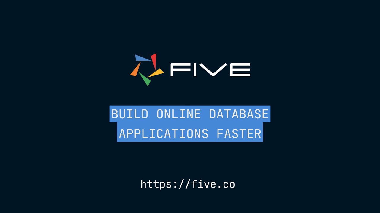 Platform Intro | Low-Code For Real Developers | Five.Co