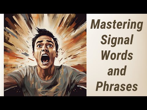 Decoding Spatial Order: Signal Words and Phrases in Focus