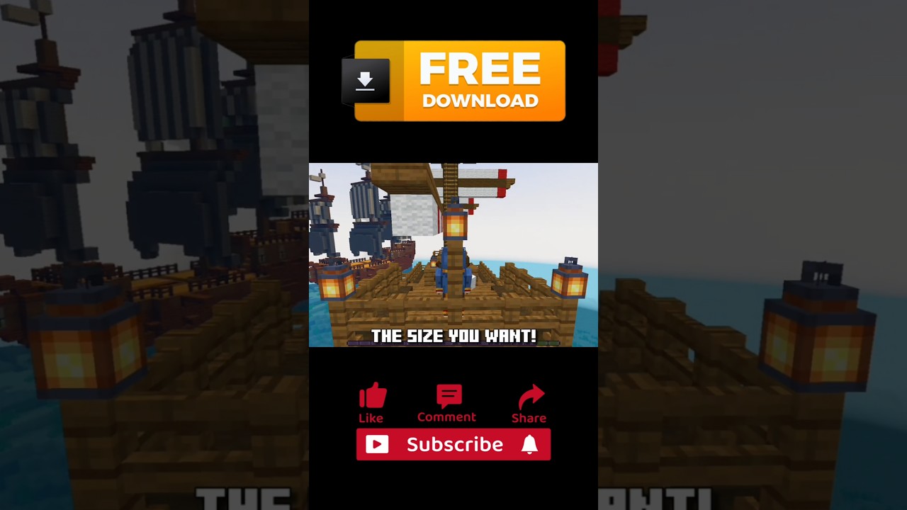 ⚓MHAFY'S SHIP ADDON for BEDROCK | MINECRAFT PE +1.21 #addons