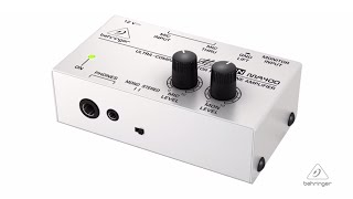 Behringer MicroMON MA400 Monitor Headphone Amplifier - What To Know ...