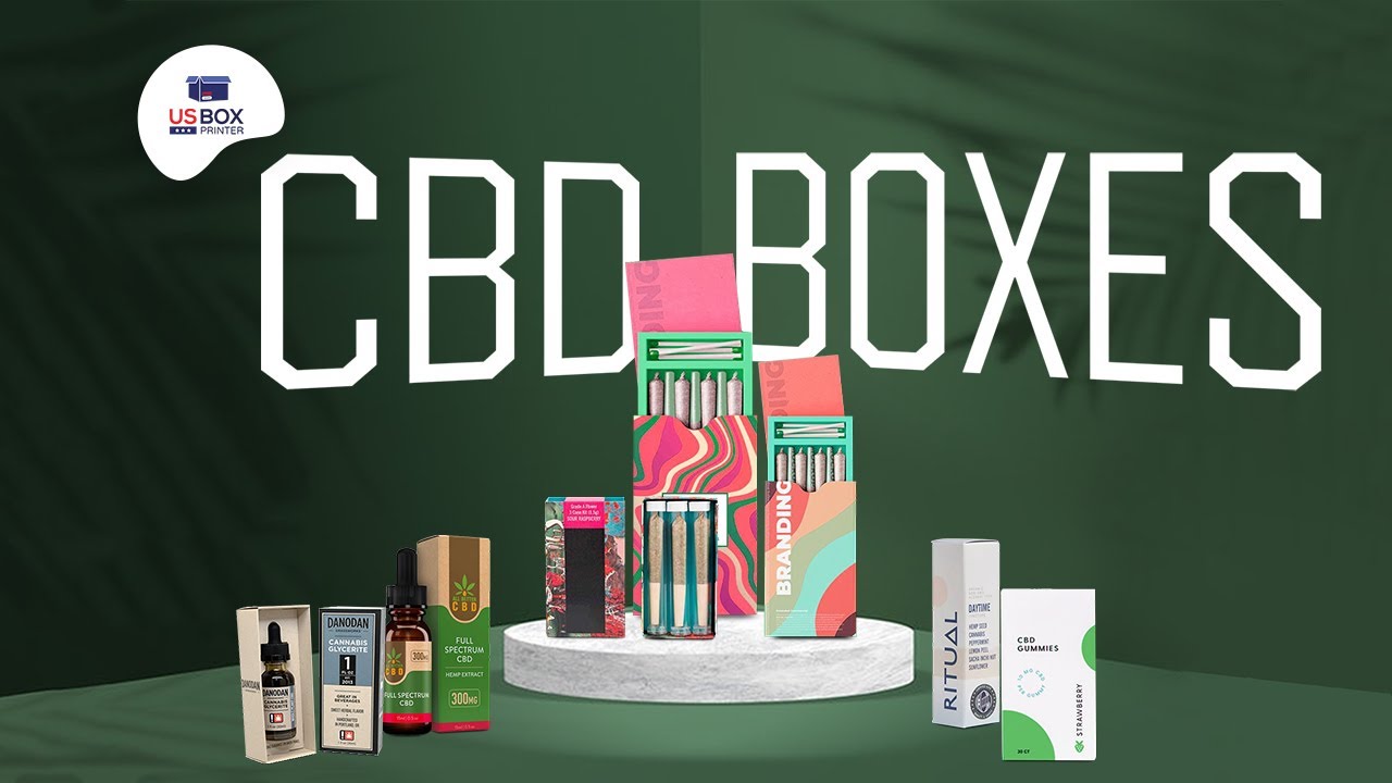 CBD Boxes || Custom Printed CBD Packaging Boxes Wholesale