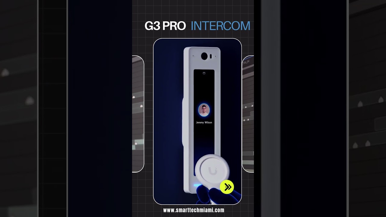 Upgrade your property’s security and convenience with the UniFi Intercom System. #intercomsystems