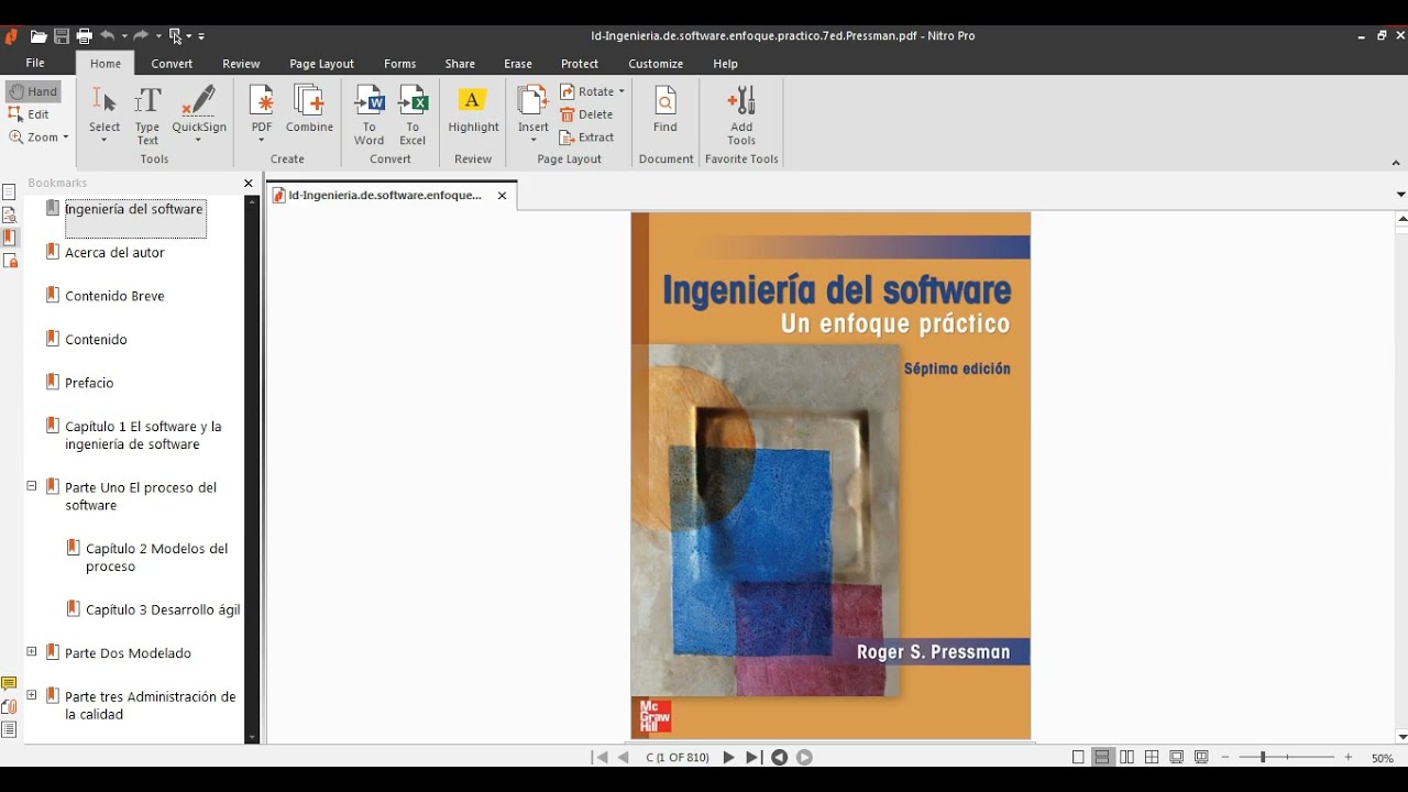 Ingeniería de software. Enfoque Practico. 7Ed - Pressman. PDF