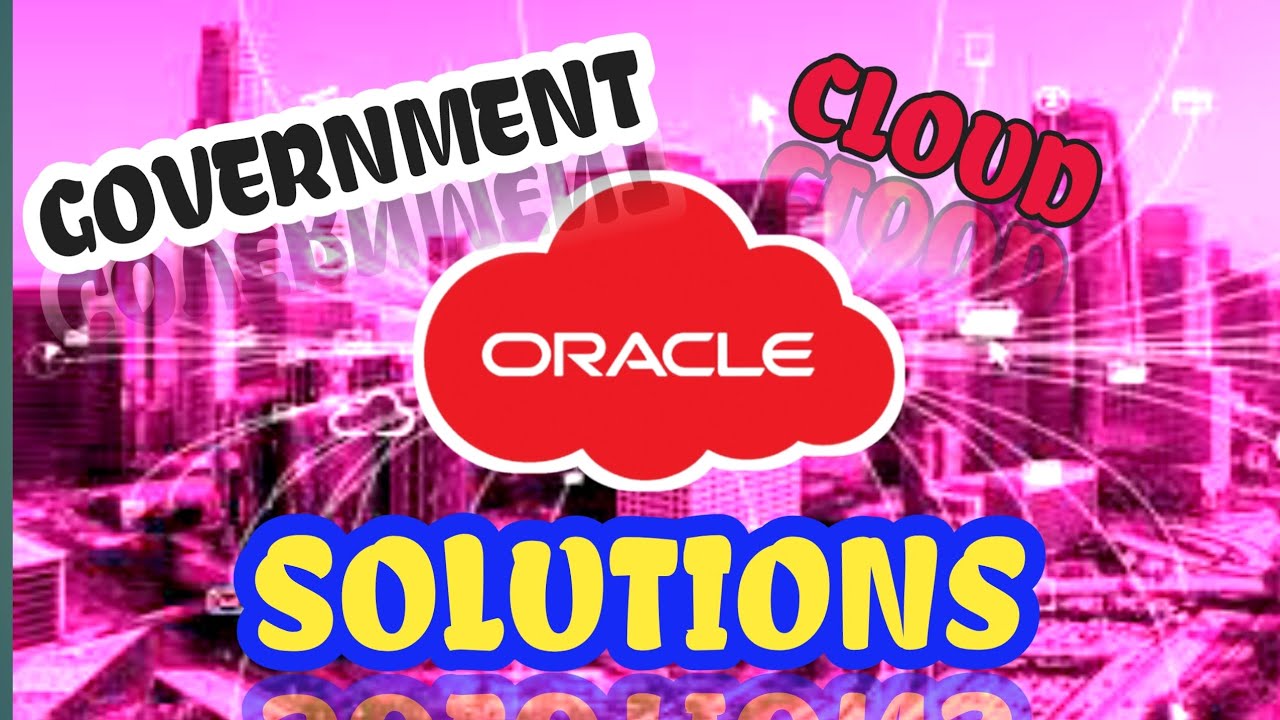 # Oracle Cloud Solutions for Government Agencies.