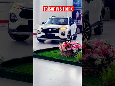 2025 Taisor V/s Fronx #taisor #toyotataisor